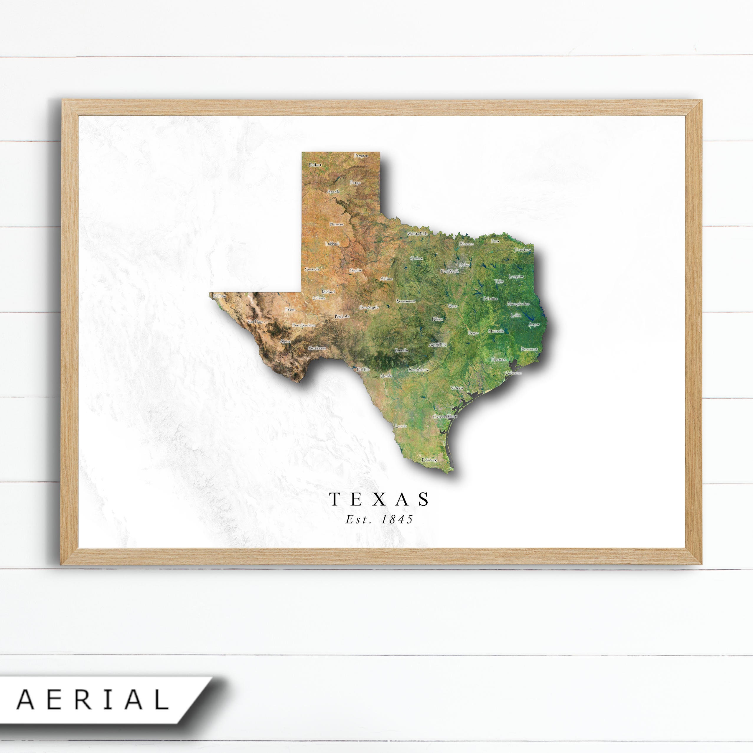 Texas Map Art / Texas Gift / State Map Poster / Dallas / Home | Etsy