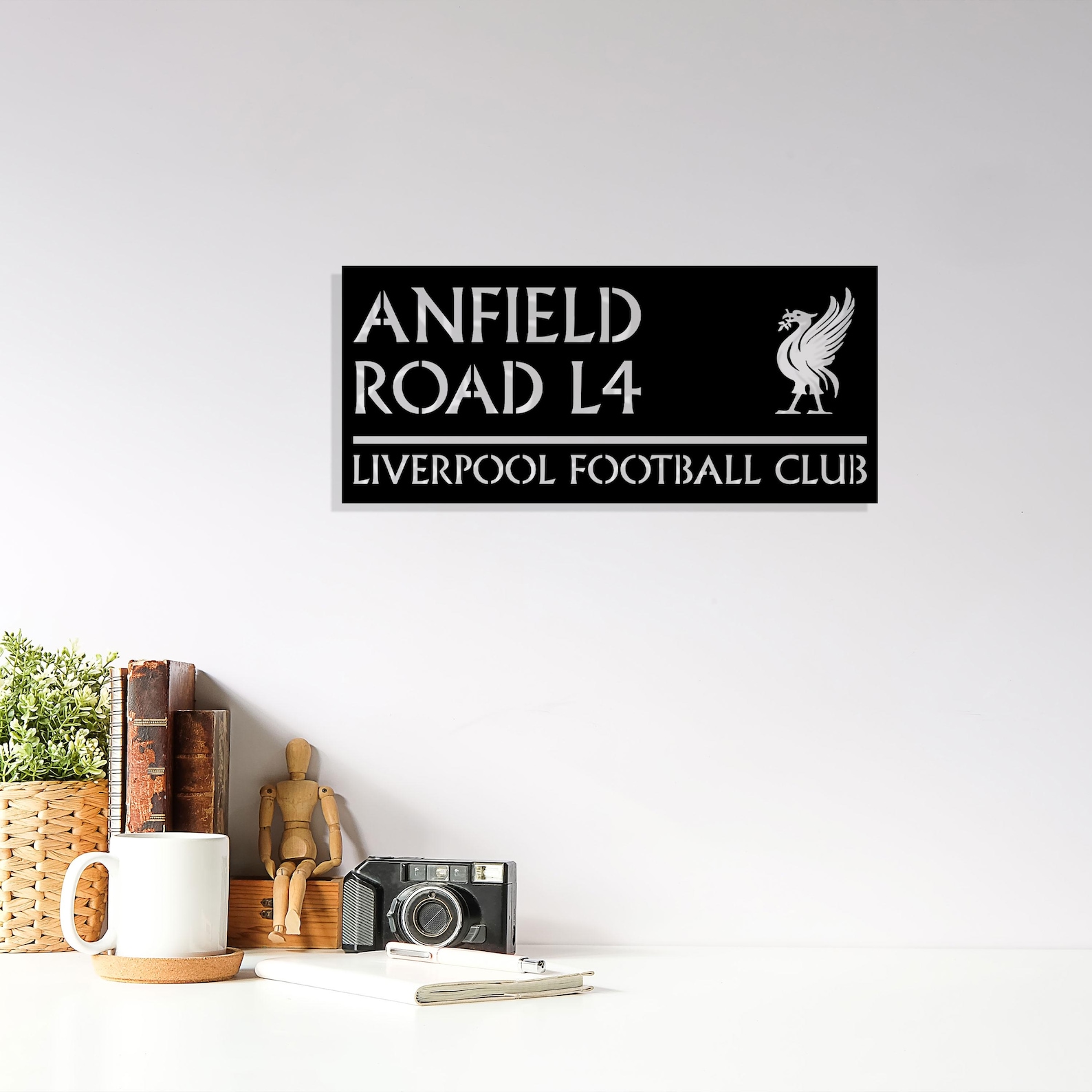 Custom Liverpool FC Anfield Road Metal Sign - Liverpool Fans Man Cave ...