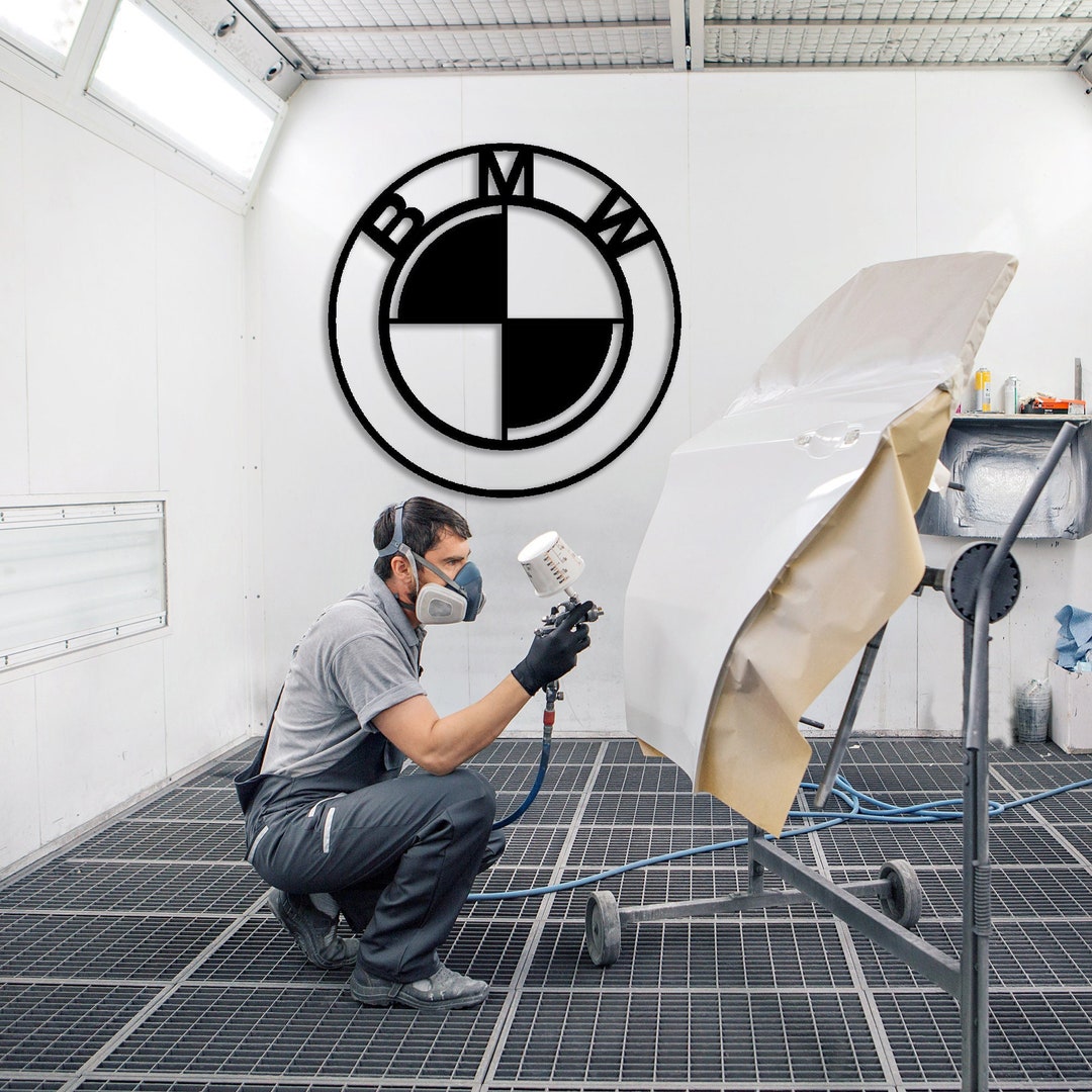 BMW Metal Wall Art, Automotive Sign Wall Art, Luxury Car Dealership ...