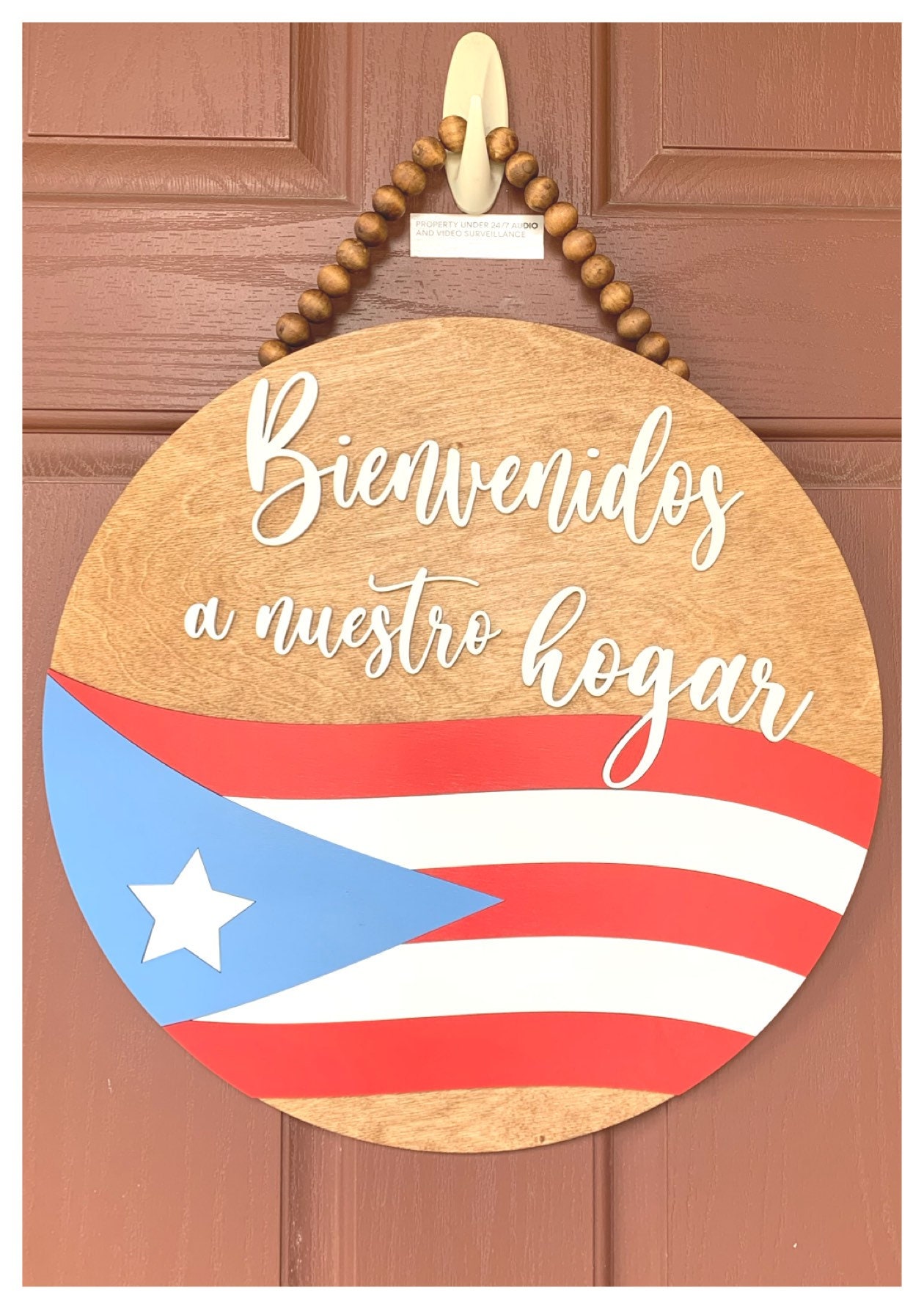 Puerto Rico Sign Welcome to Our Home Sign Bandera Puerto - Etsy Canada