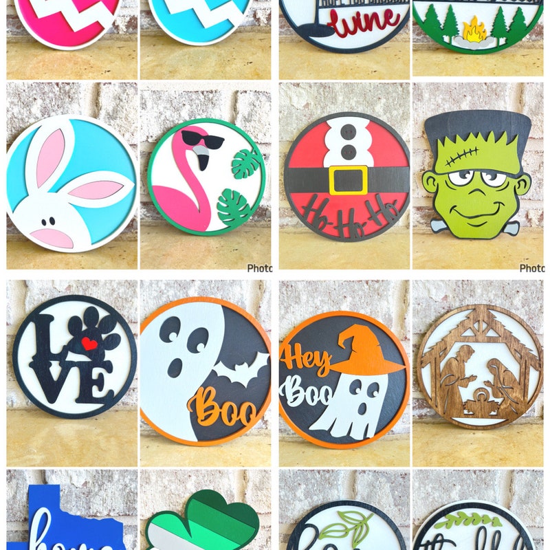 Seasonal Door Hanger - Etsy