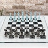 Angels and Demons Chess Set, Unique Chess Set, Handmade Black & White ...