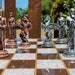 Angels and Demons Chess Set, Unique Chess Set, Handmade Black & White ...