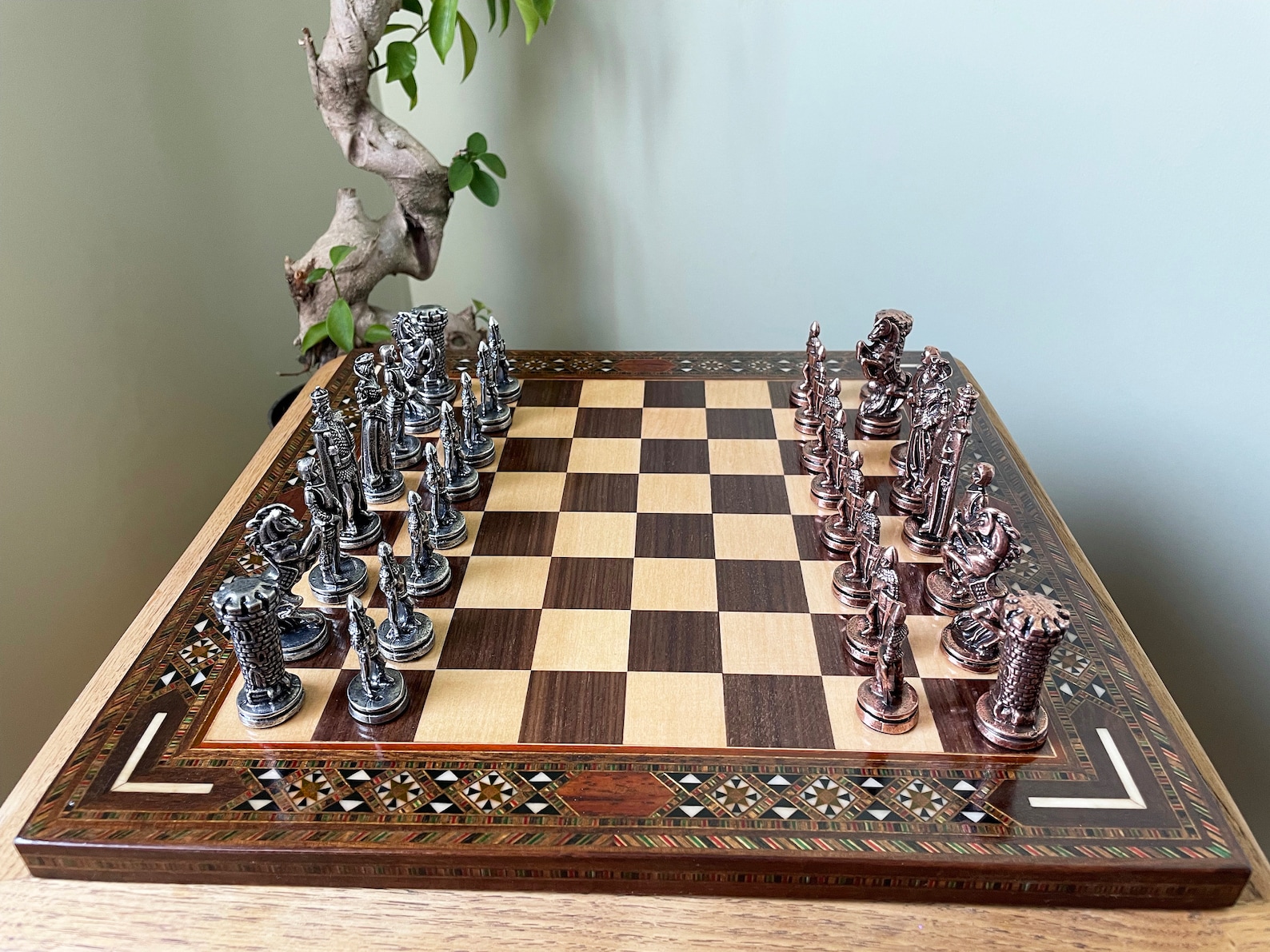 Handcrafted Chess Set Handcrafted Chess Pieces Mythologic - Etsy