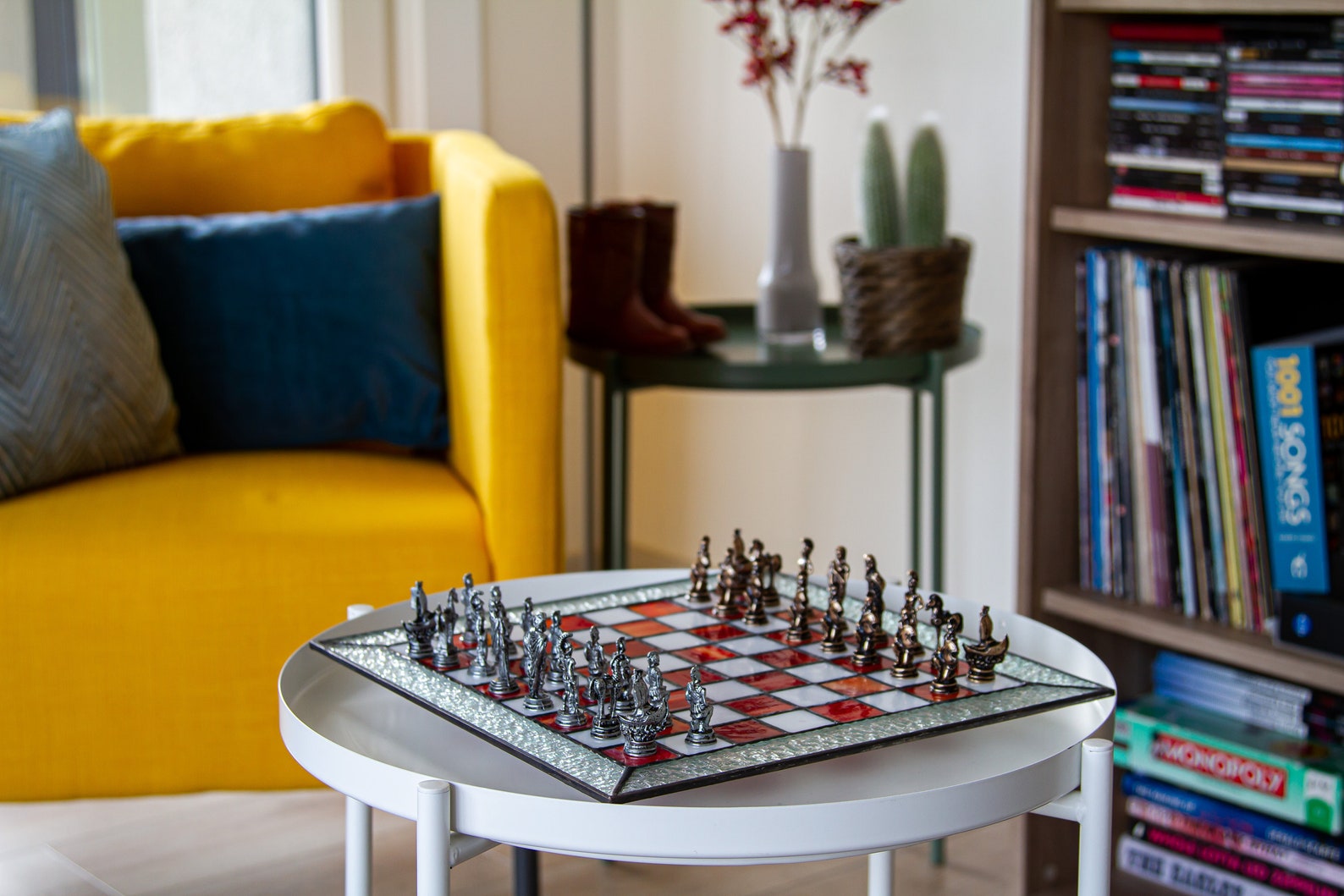 Chess Set Stained Glass Chess Set Luxury Chess Set Handmade - Etsy