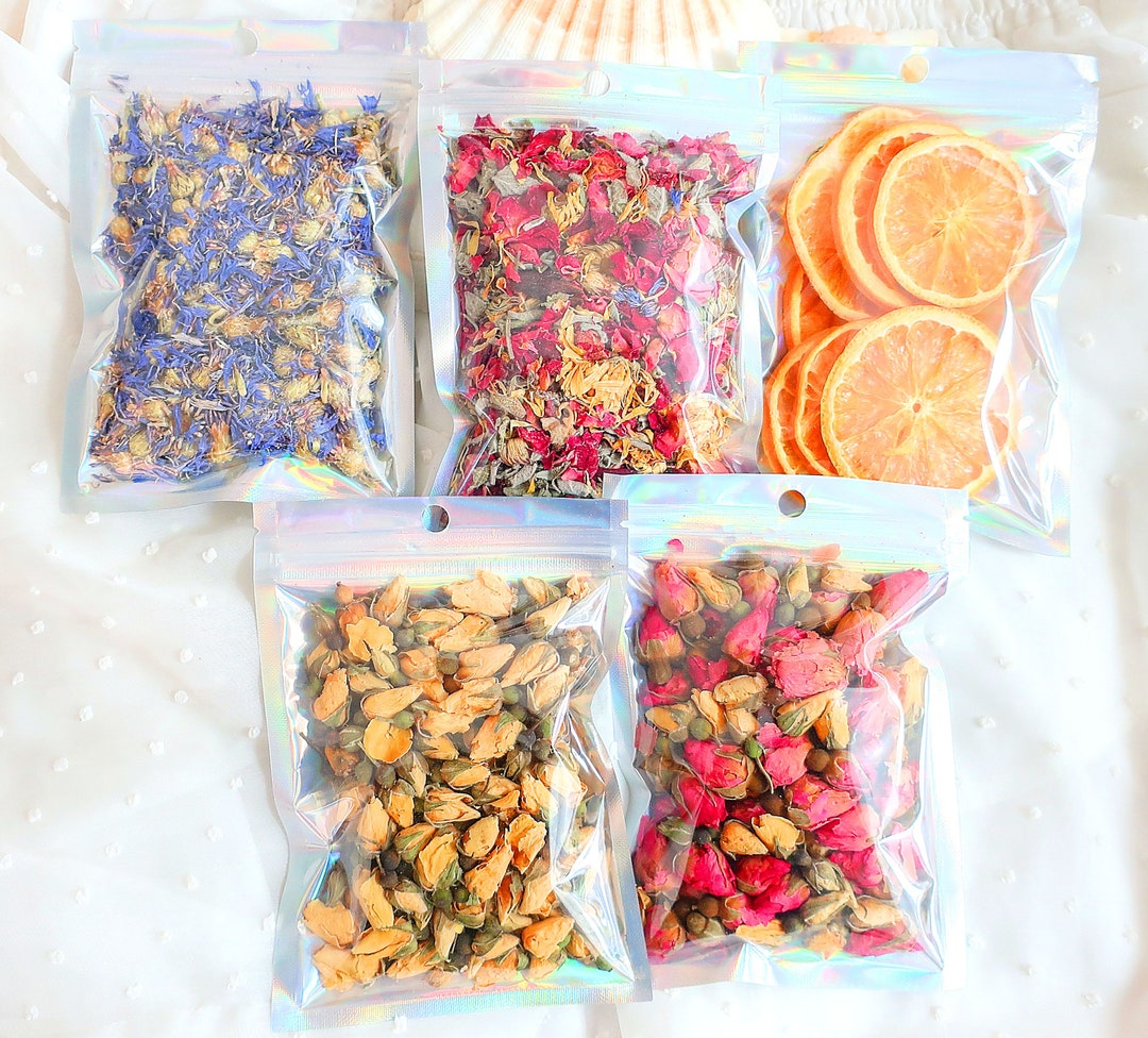 New Moon Bath Flowers Self Love Bath Ritual Extra Flowers for Your ...