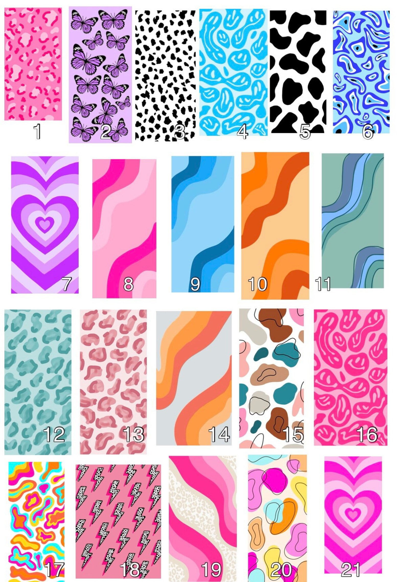 Iphone Cases 50 Patterns - Etsy