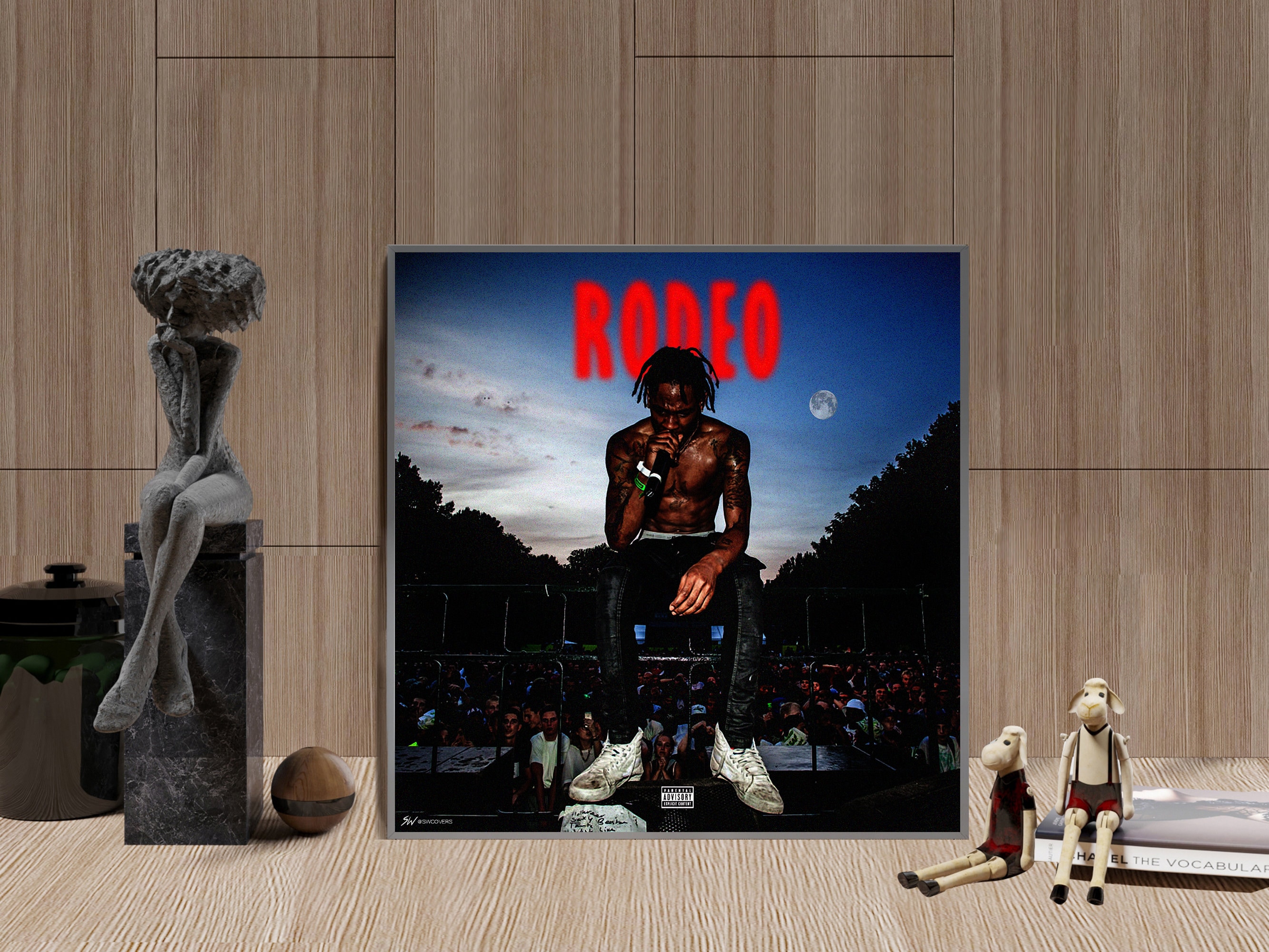 Travis Scott Rodeo Music Album Poster / Music Cover Poster / | Etsy