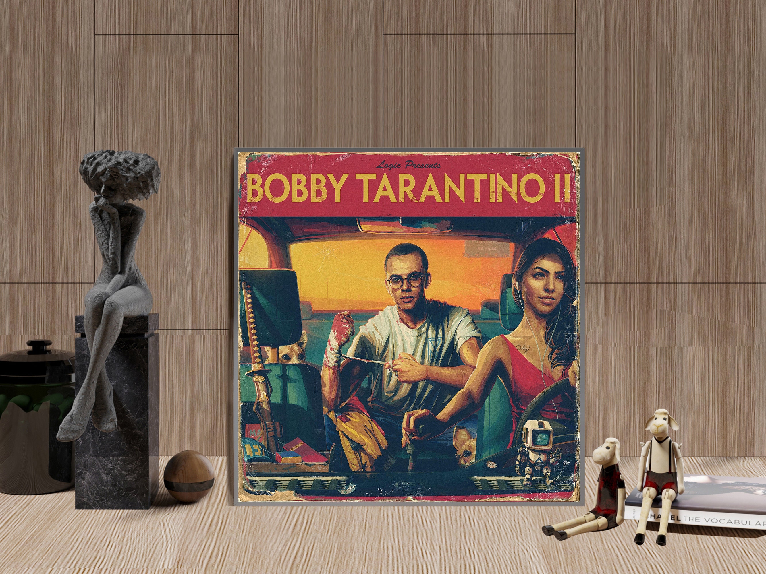 Logic Bobby Tarantino Ii Album Cover Poster Musik Poster Etsy