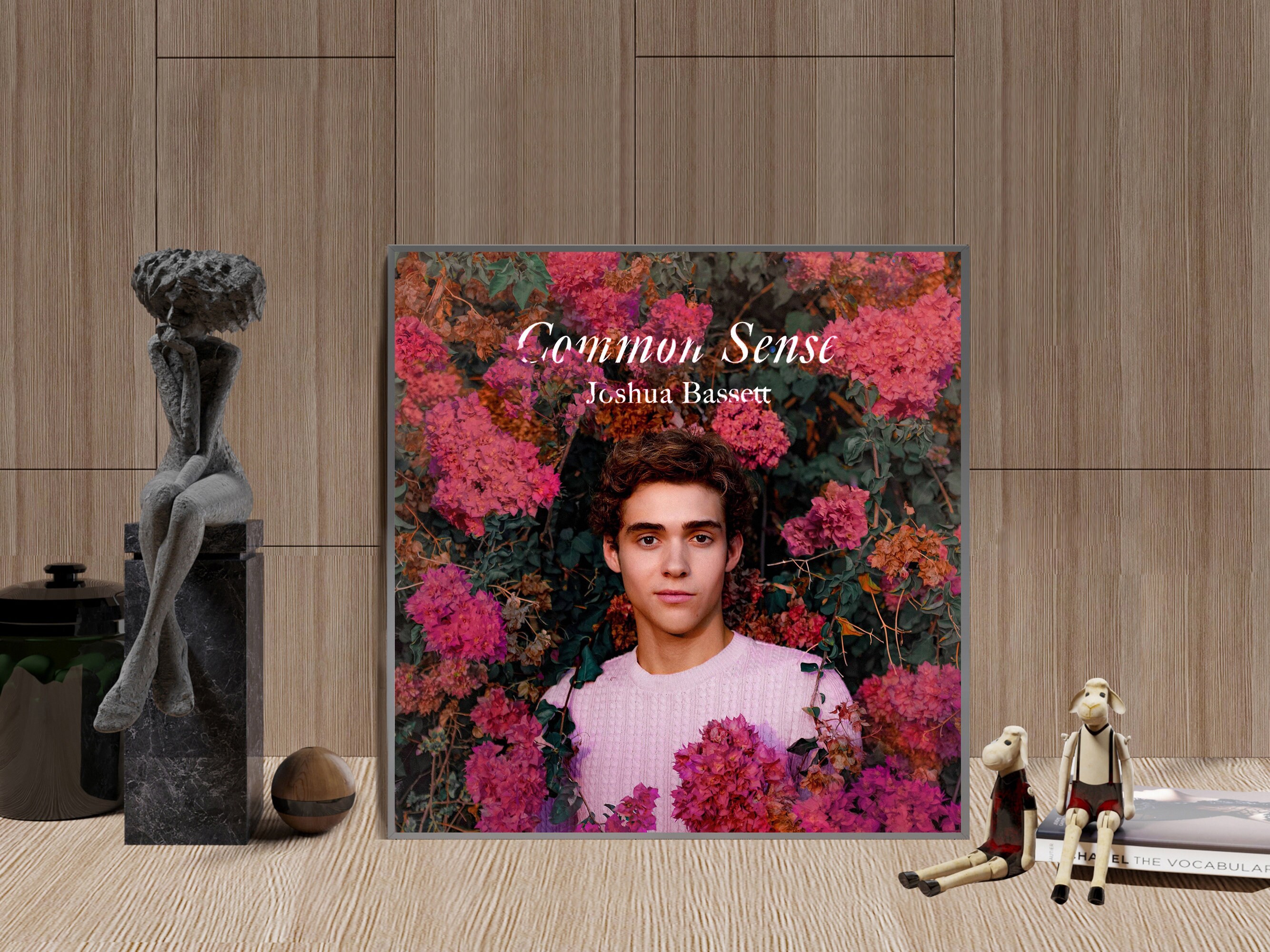 Common Sense Joshua Bassett Album Cover Poster Music Album Etsy