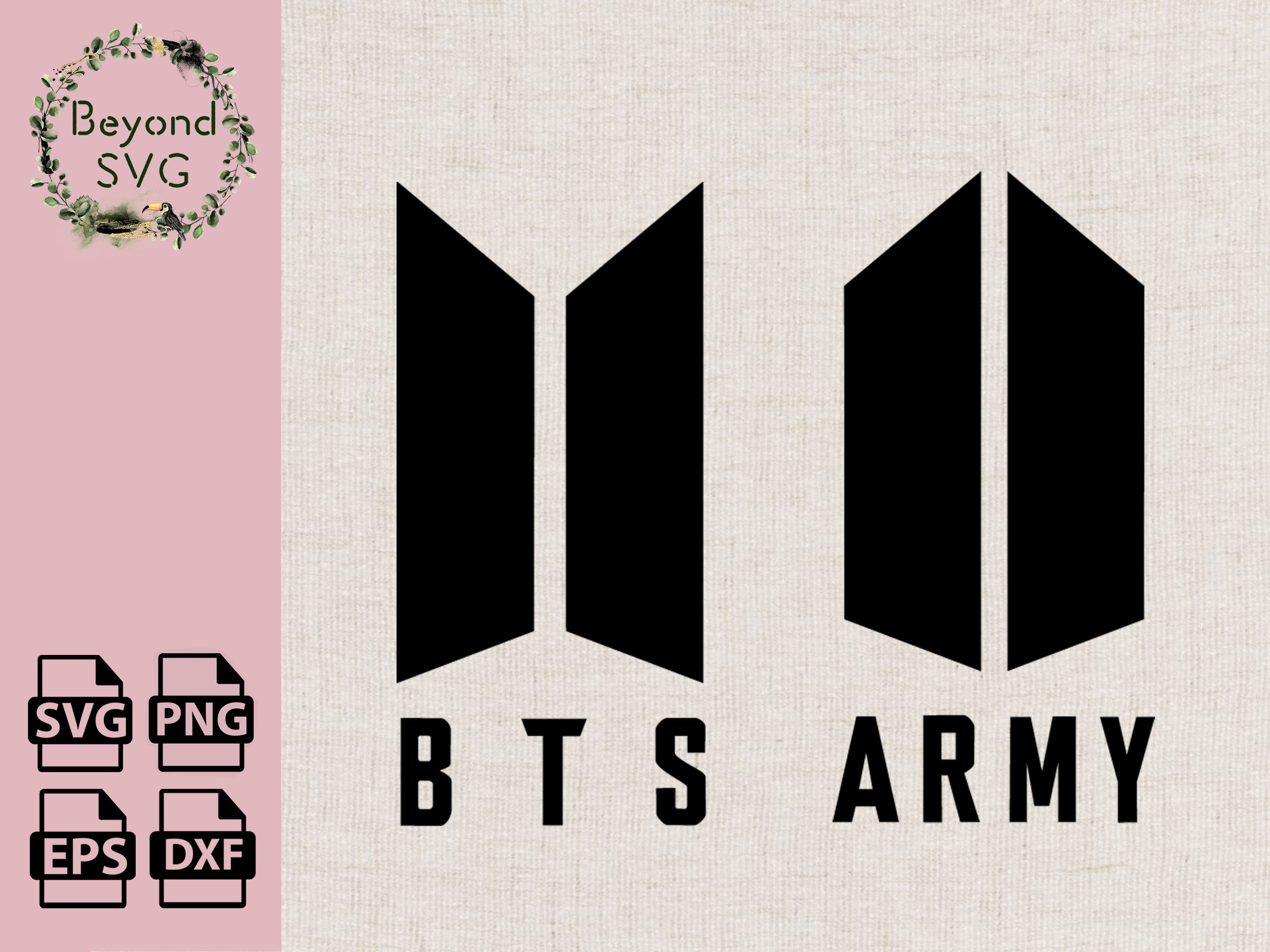 BTS svg / ARMY svg/ svg files for Cricut and Silhouette/ Kpop | Etsy