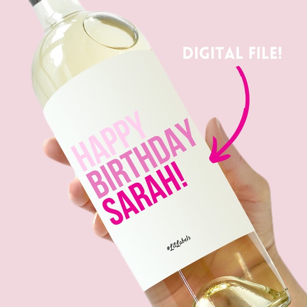 Funny Wine Labels - Etsy