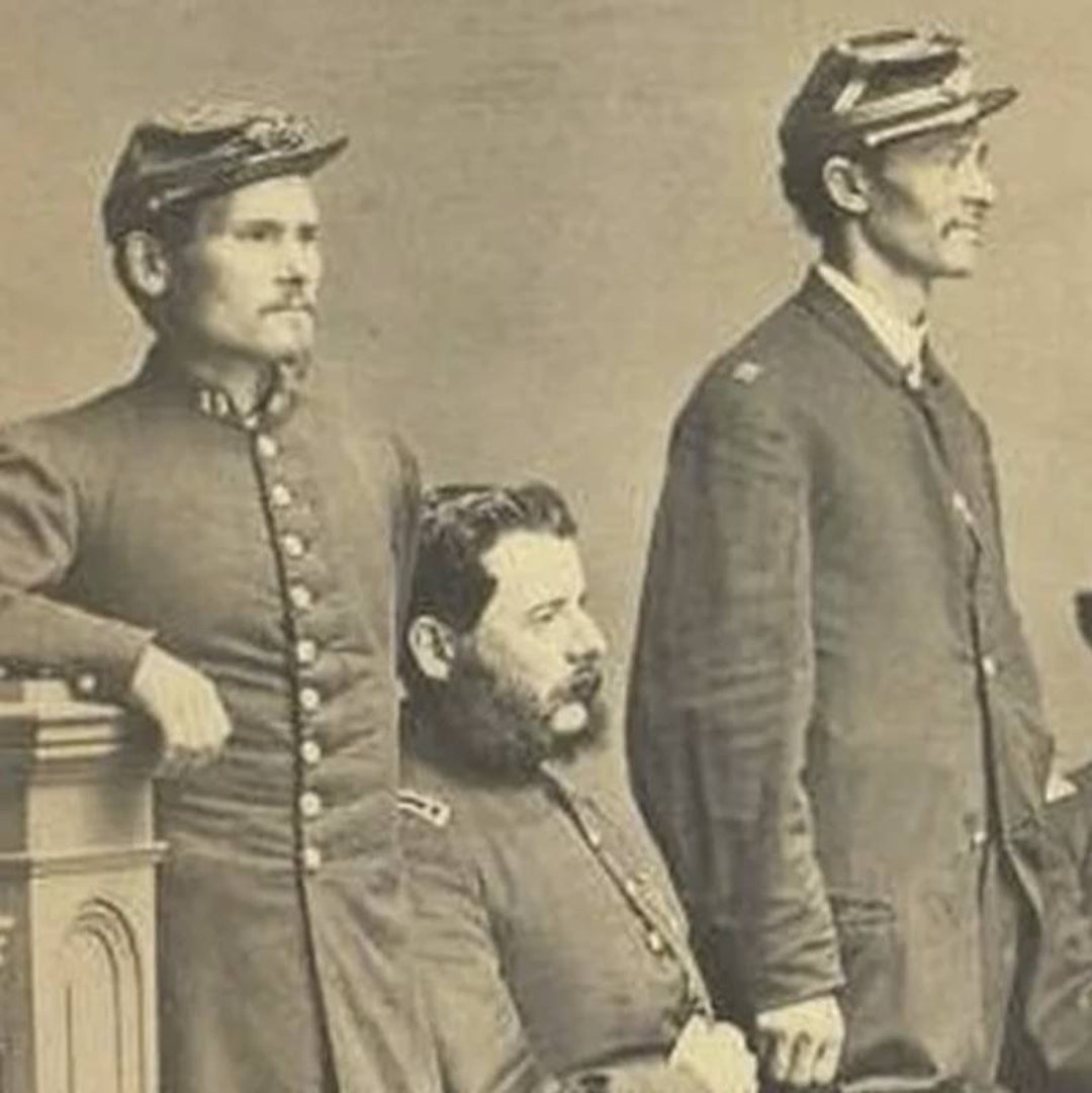 1860s Civil War Officer Subdued Insignia, Different Ranks for Infantry ...