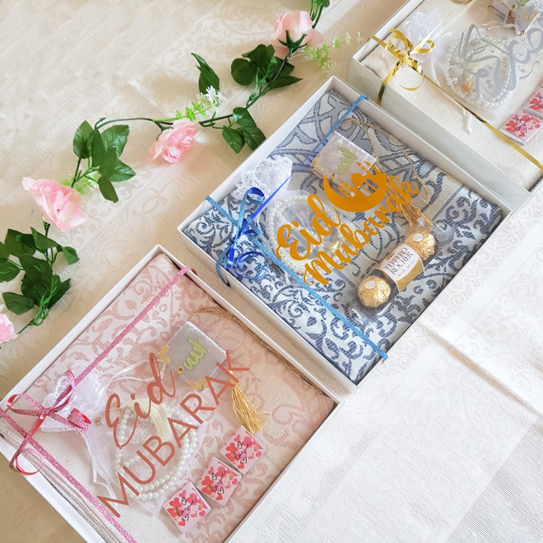 Luxury Ramadan Eid Mubarak Gift Sets Prayer Mat Gift Box - Etsy