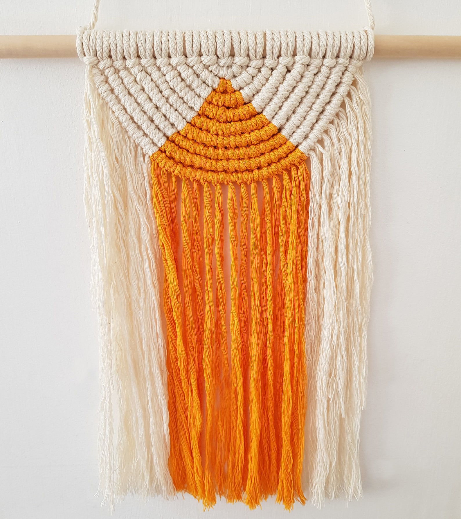 DIY Kit Large Macrame Wall Hanging Kit With Video Tutorial - Etsy Denmark