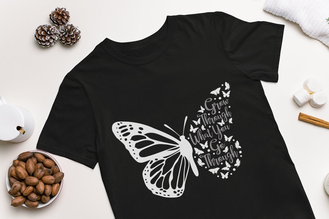 Grow Through What You Go Through SVG Inspirational Teacher - Etsy