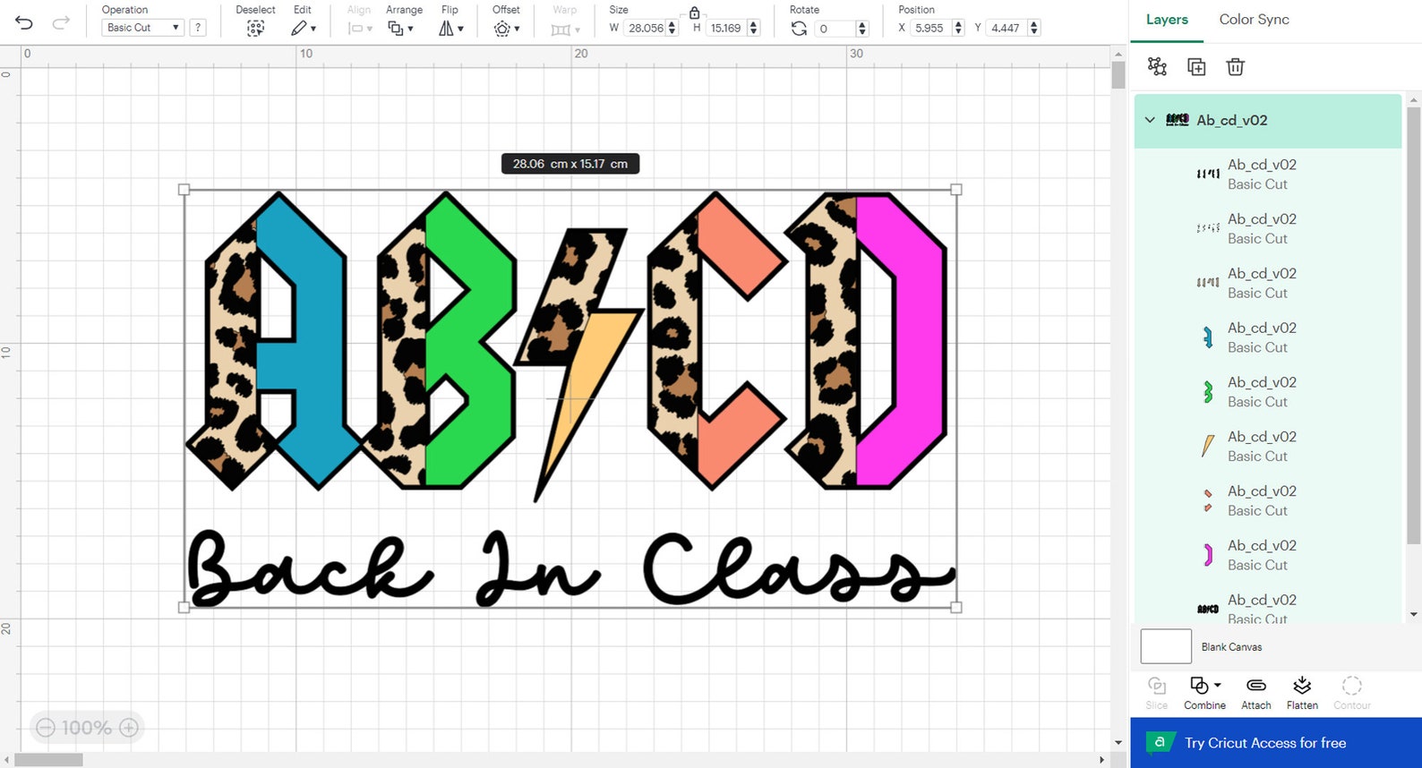 ABCD Back in Class Svg, Back to School Svg, Pencil Lightening Bolt Svg ...