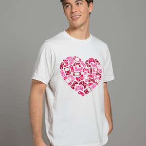 Video Game Heart Valentine's Day Svg, Console Game Controller Heart Svg ...