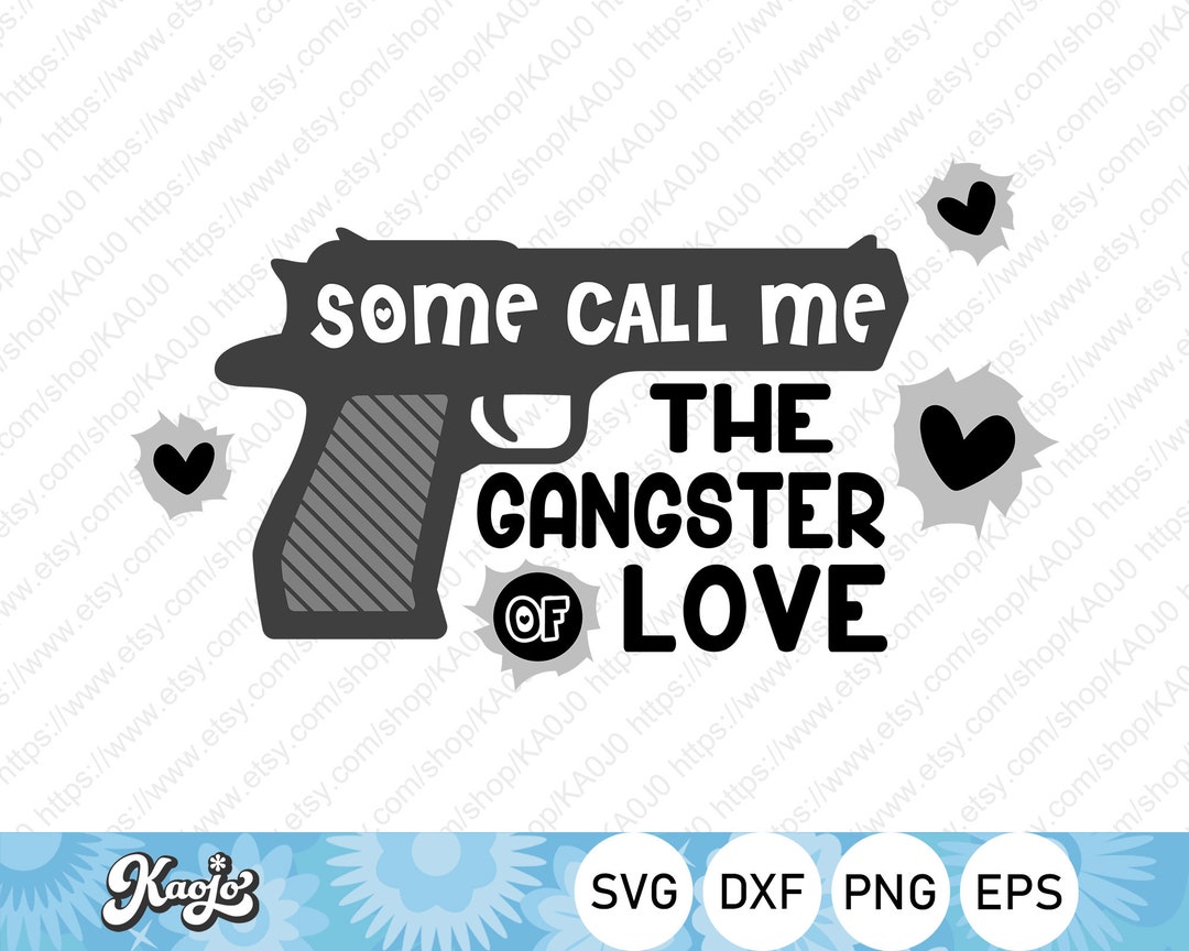 Gangster of Love, Valentine Quote, Gangster of Valentine, Instant ...