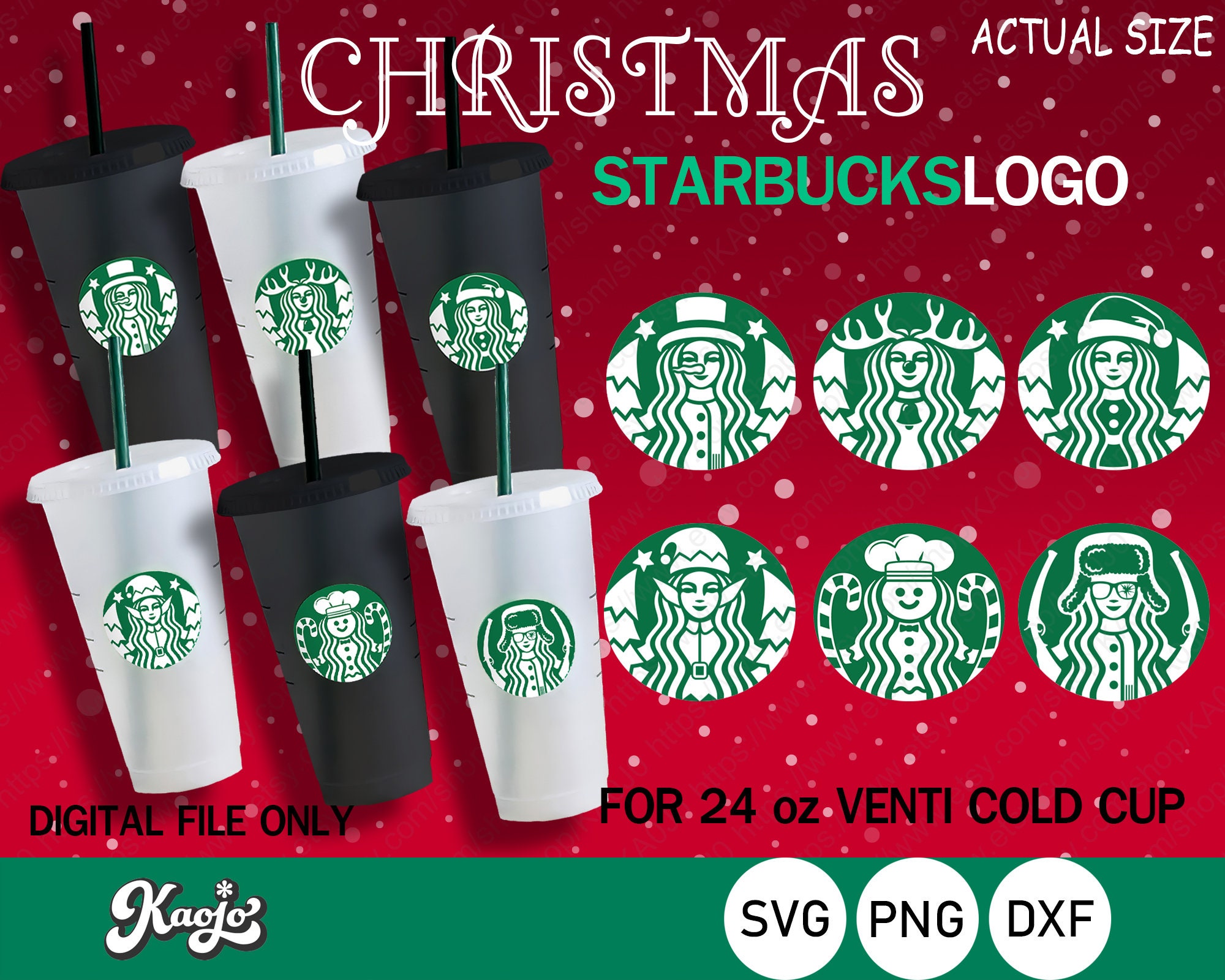 Drawing & Illustration Christmas Elf svg Elf Starbucks svg Full Wrap ...