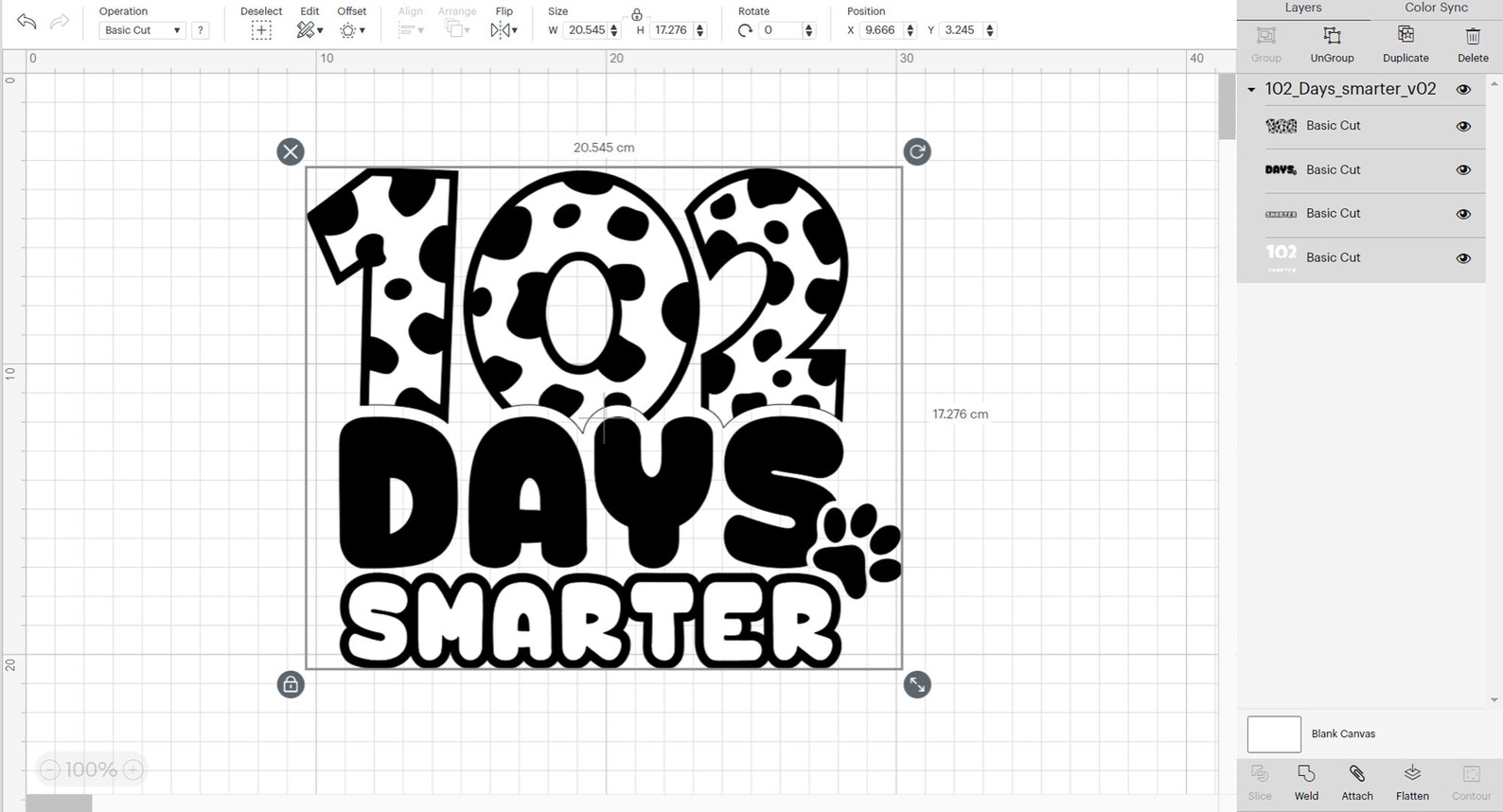 102 Days Smarter SVG 100th Day Smarter SVG Teacher Days Dog | Etsy