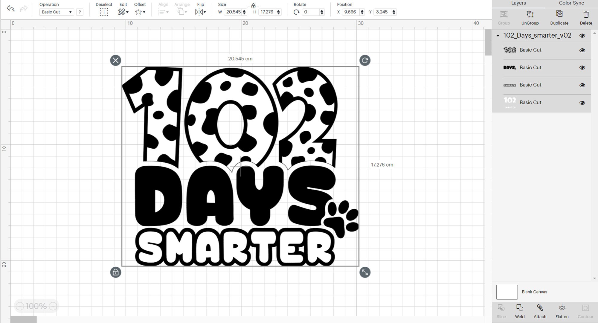 102 Days Smarter SVG 100th Day Smarter SVG Teacher Days Dog | Etsy