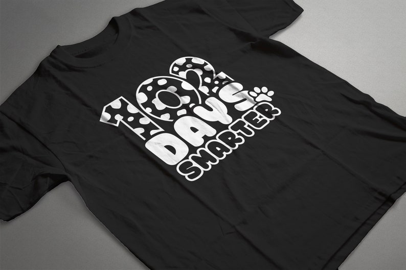 102 Days Smarter SVG 100th Day Smarter SVG Teacher Days Dog | Etsy