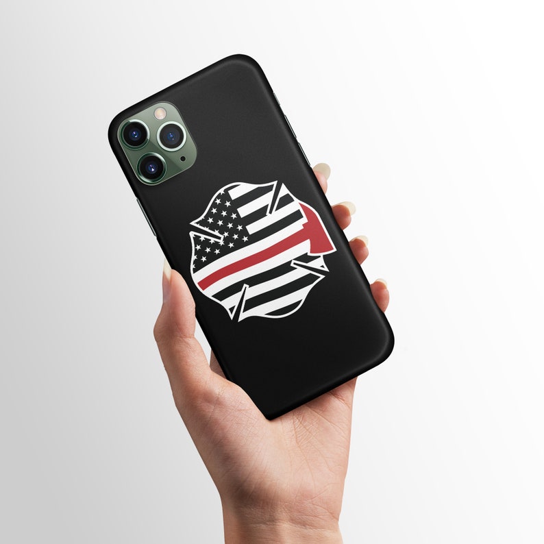Firefighter Badge American Flag SVG, Fire Department SVG, Instant ...