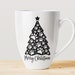 Paw Tree Svg, Christmas Tree With Paws Svg, Dog Paw Print Tree Svg, Dog ...