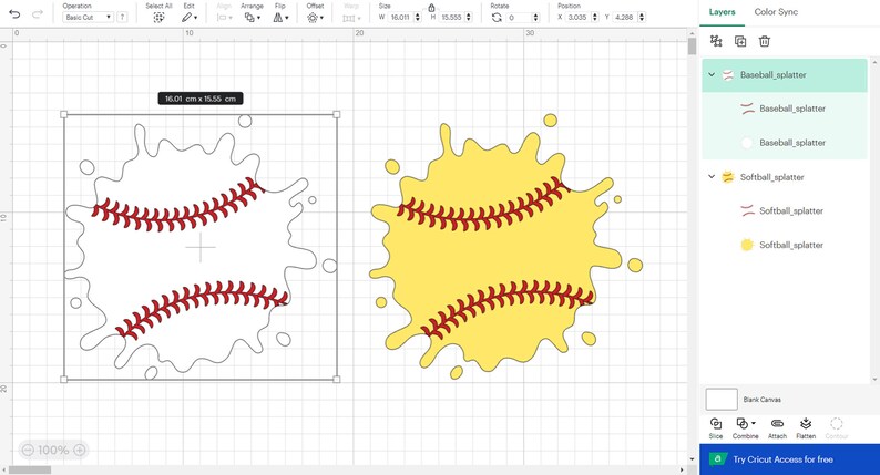Splatter Sport Balls Bundle Svg Baseball and Softball Splash - Etsy