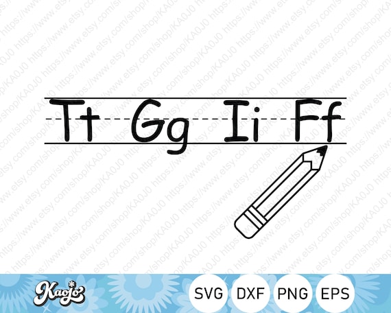 TGIF Svg Tt Gg Ii Ff Svg Teacher Life Svg Funny Teacher | Etsy