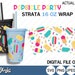 Strata Templates Bundle SVG Strata Tumbler Templates SVG - Etsy
