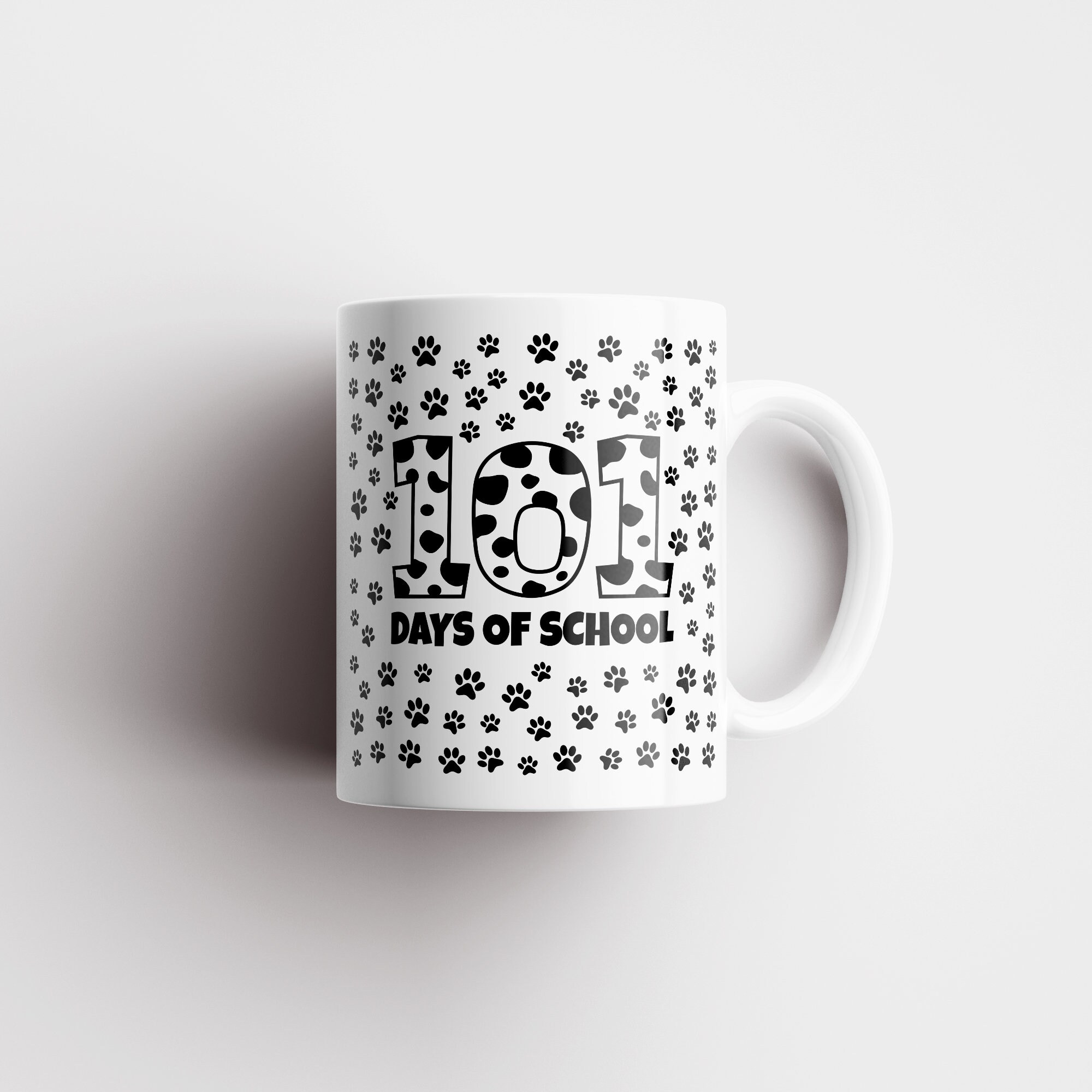 101 Days of School SVG, 100th Day of School SVG, Teacher Days, Dog ...