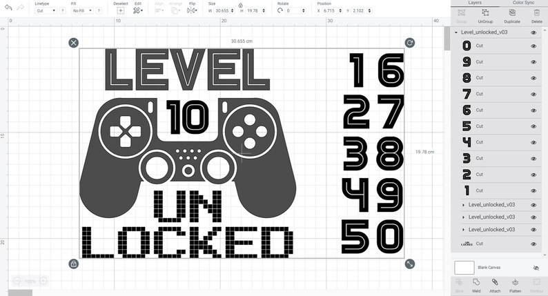 Level 10 Unlocked SVG Funny Gaming Quotes Happy Birthday | Etsy