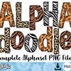Country Doodle Letters PNG Bundle, Western Groovy Alphabet Uppercase ...