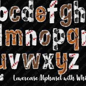 Sport Ball Doodle Letters PNG Bundle, Basketball, Football Alphabet ...