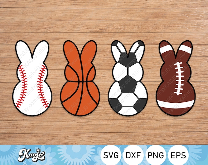 Easter Sports Boys Digital Download Easter Sports Peeps Sublimation ...