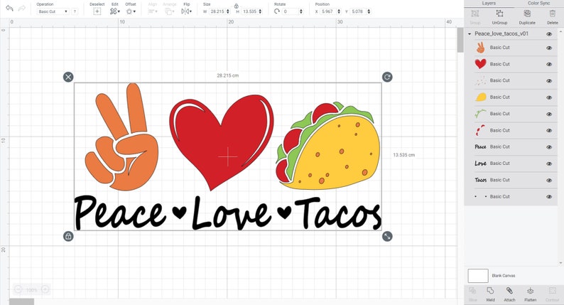 Peace Love Tacos SVG Cinco De Mayo SVG Tacos Lover SVG - Etsy