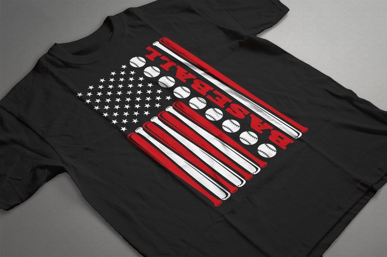 Baseball American Flag Svg, Distressed USA Baseball Flag Svg, 4th of ...