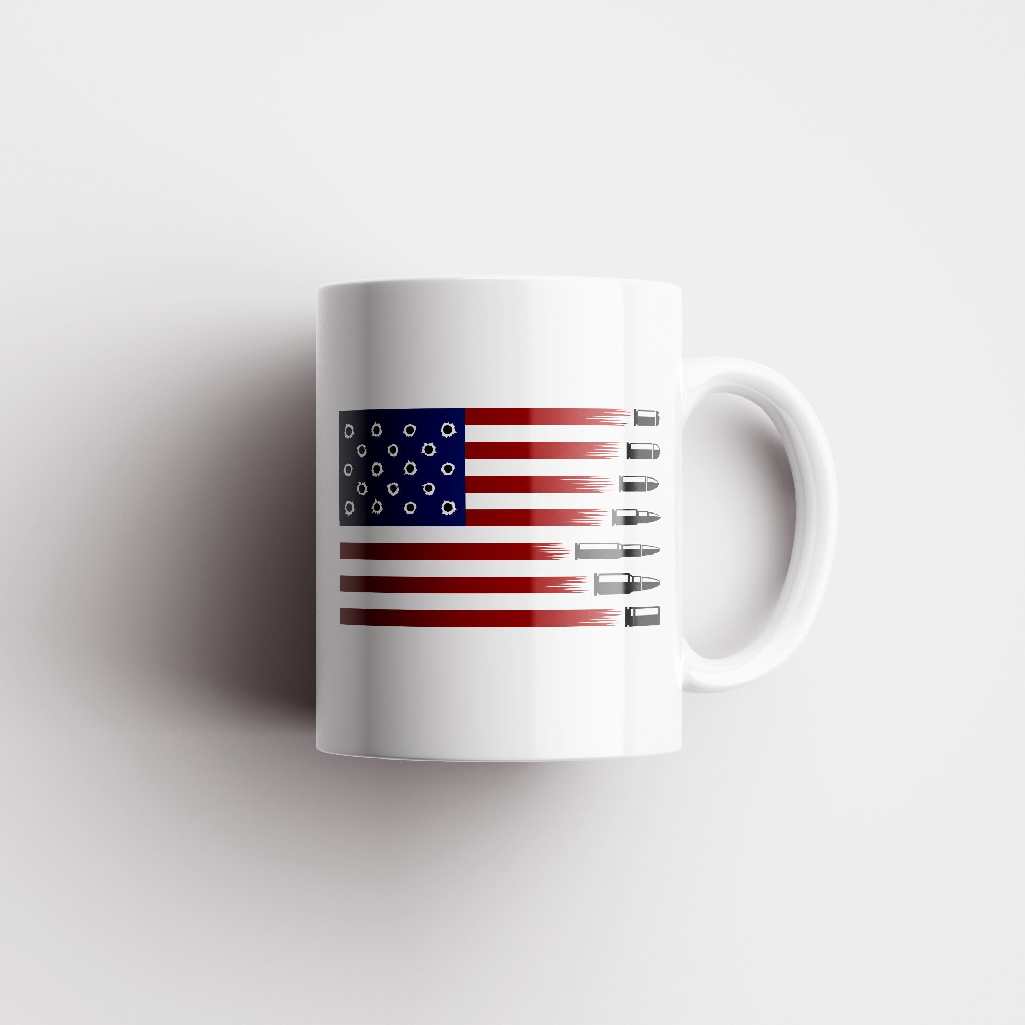 Gun Rifles American Flag SVG Military American Flag SVG - Etsy