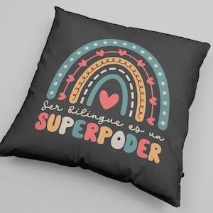 Ser Bilingüe Es Un Superpoder Svg, Teaching is My Superpower Svg ...