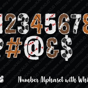 Sport Ball Doodle Letters PNG Bundle, Basketball, Football Alphabet ...