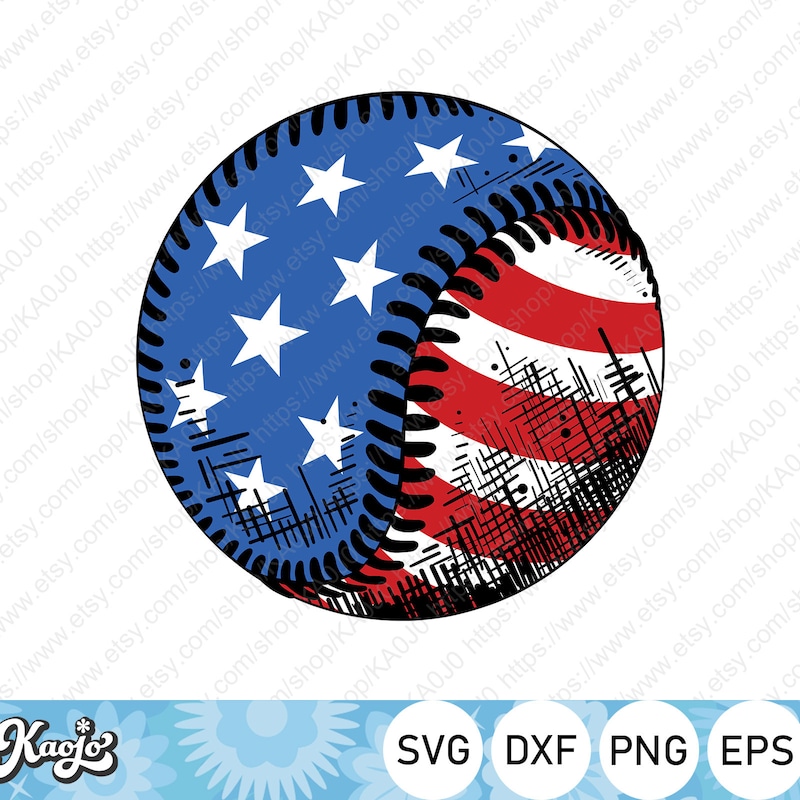 Baseball Flag Svg - Etsy