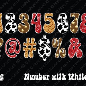 Country Doodle Letters PNG Bundle, Western Groovy Alphabet Uppercase ...