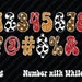Country Doodle Letters PNG Bundle, Western Groovy Alphabet Uppercase ...
