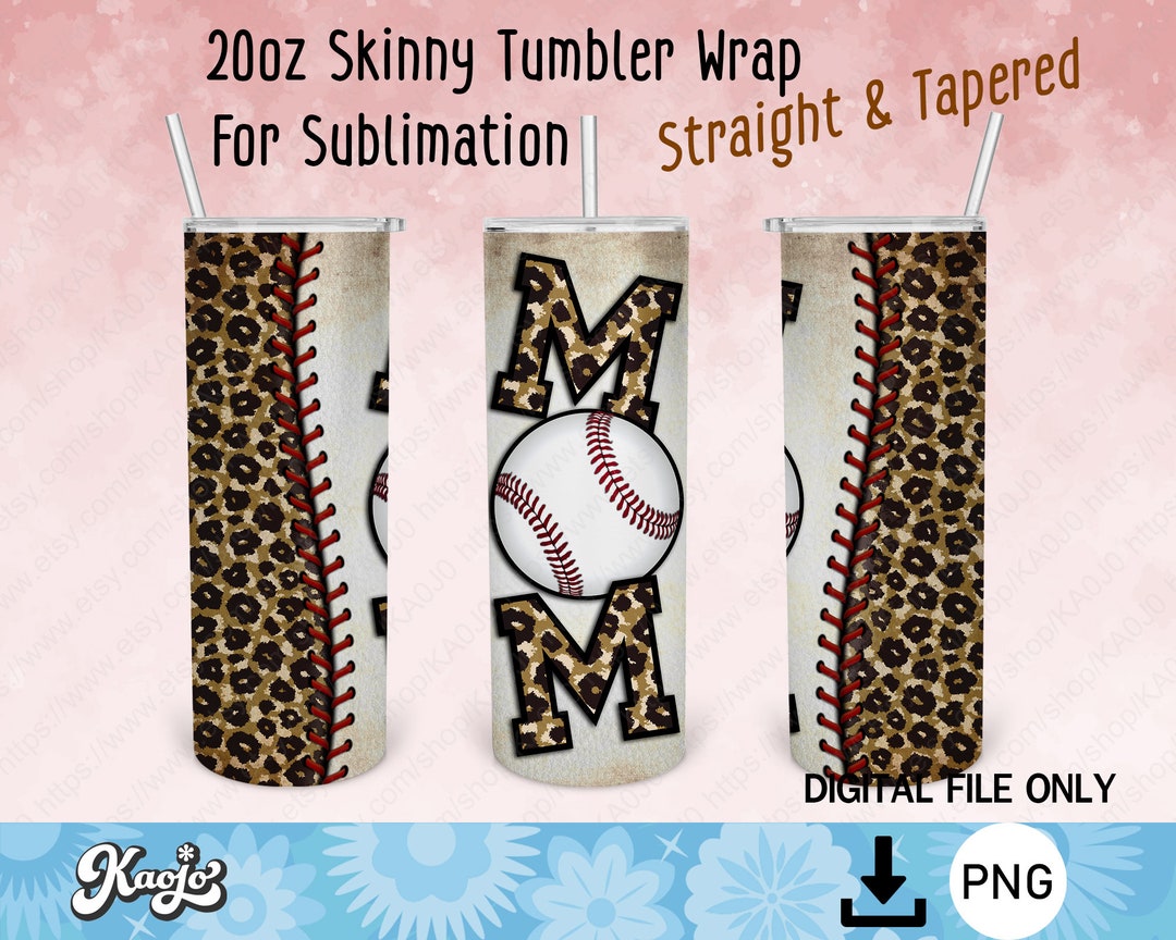 Baseball Mom Leopard Png, Distressed Leopard Pattern Baseball Png, PNG ...