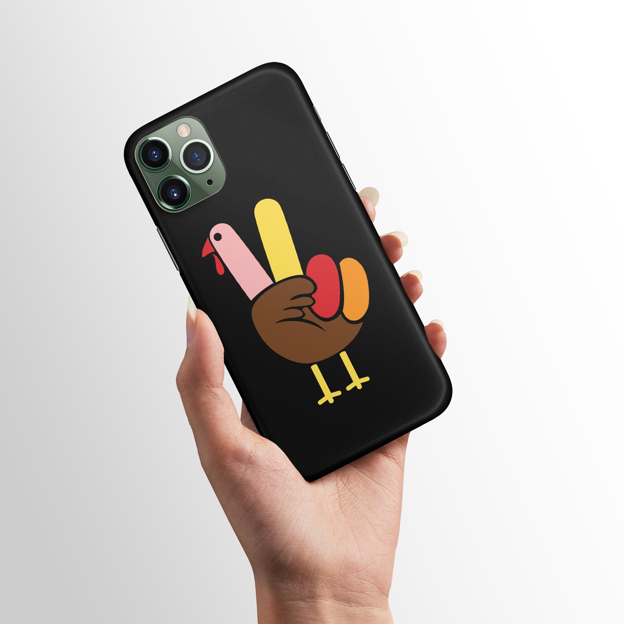 Peace Sign Turkey Hand SVG, I Love You Sign Turkey Hand SVG ...