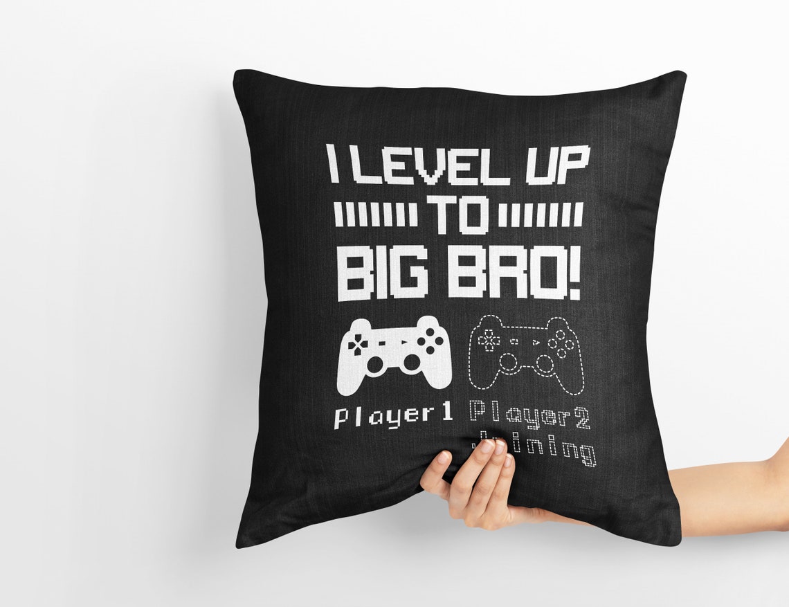 I Level up to Big Bro Svg Promoted to Big Brother Svg | Etsy