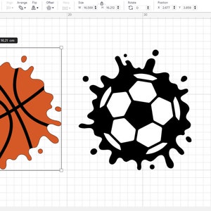 Splatter Sport Balls Bundle Svg, Baseball and Softball Splash Svg ...