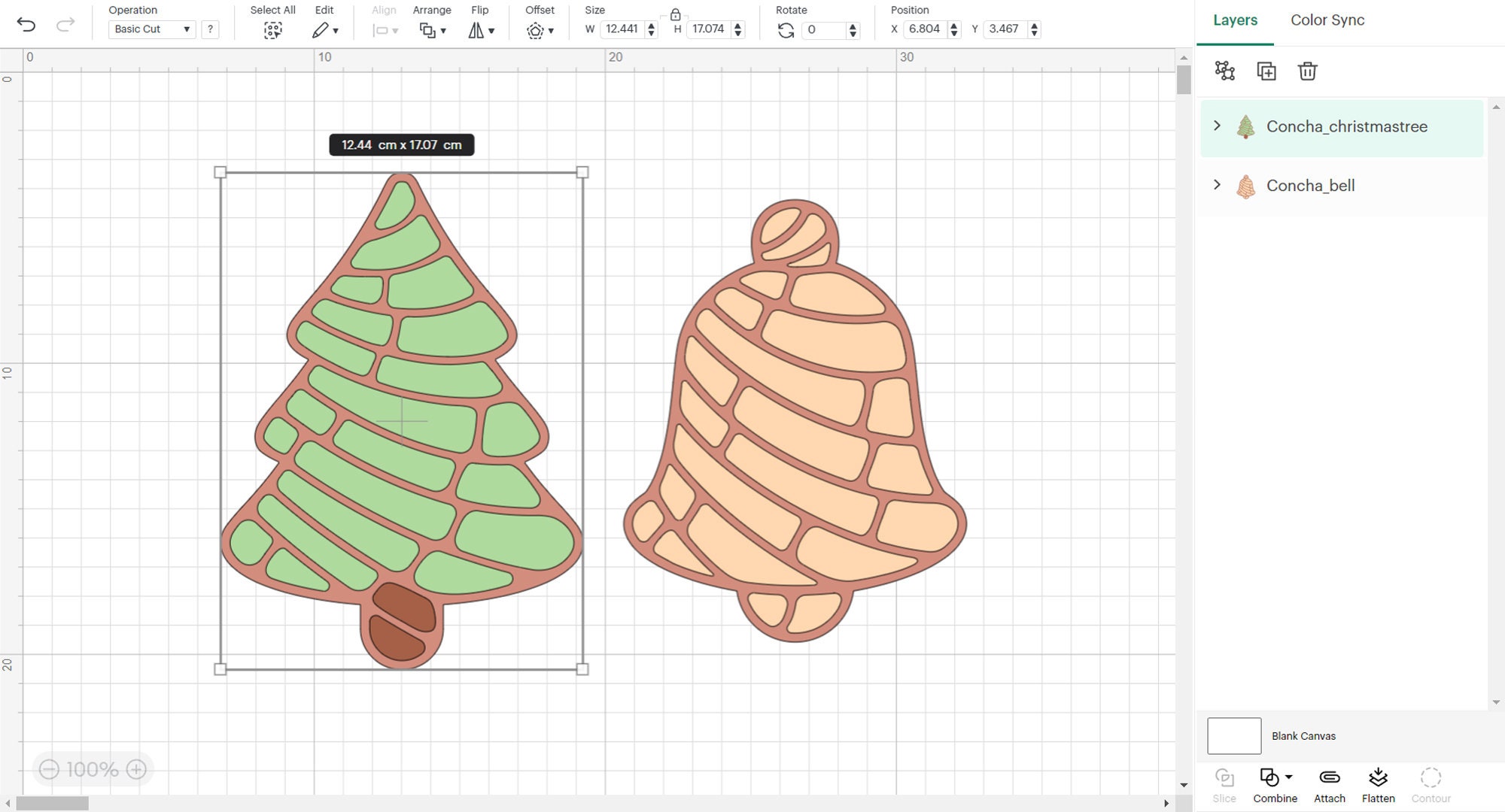 Christmas Conchas SVG Bundle Pan Dulce SVG Cafecito Y Chisme - Etsy